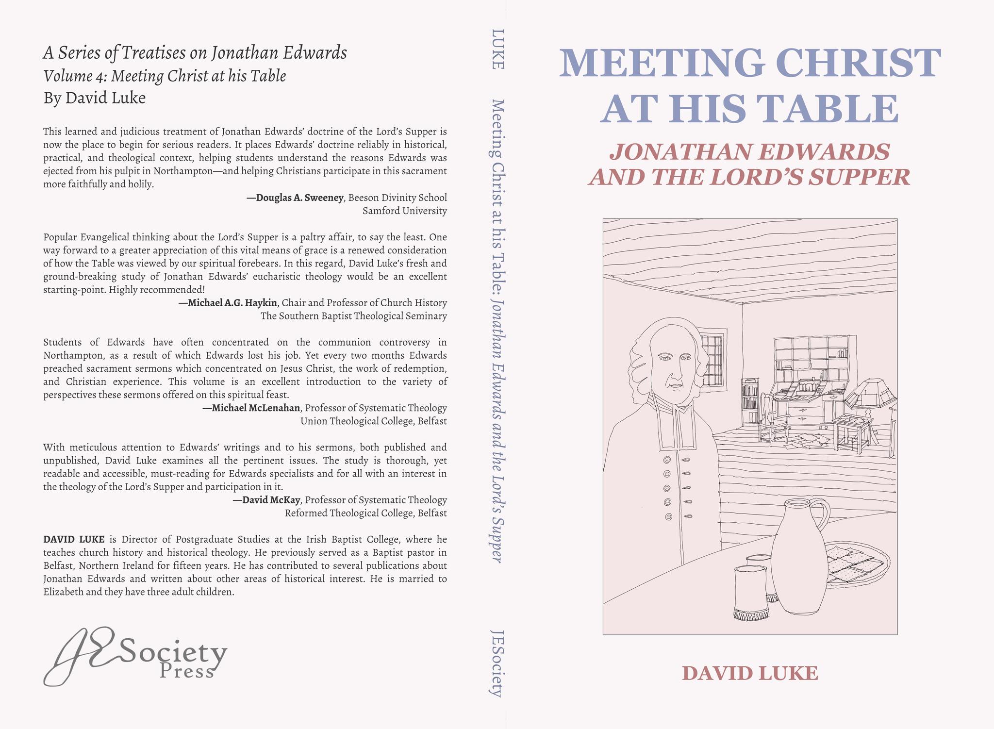Interview with David Luke on his new book, Meeting Christ at His Table ...